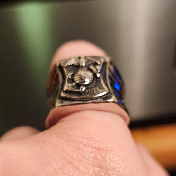 Accessories | Steel Marine Corps Ring Size 9 1 11 12 13 14 Ihave More ...